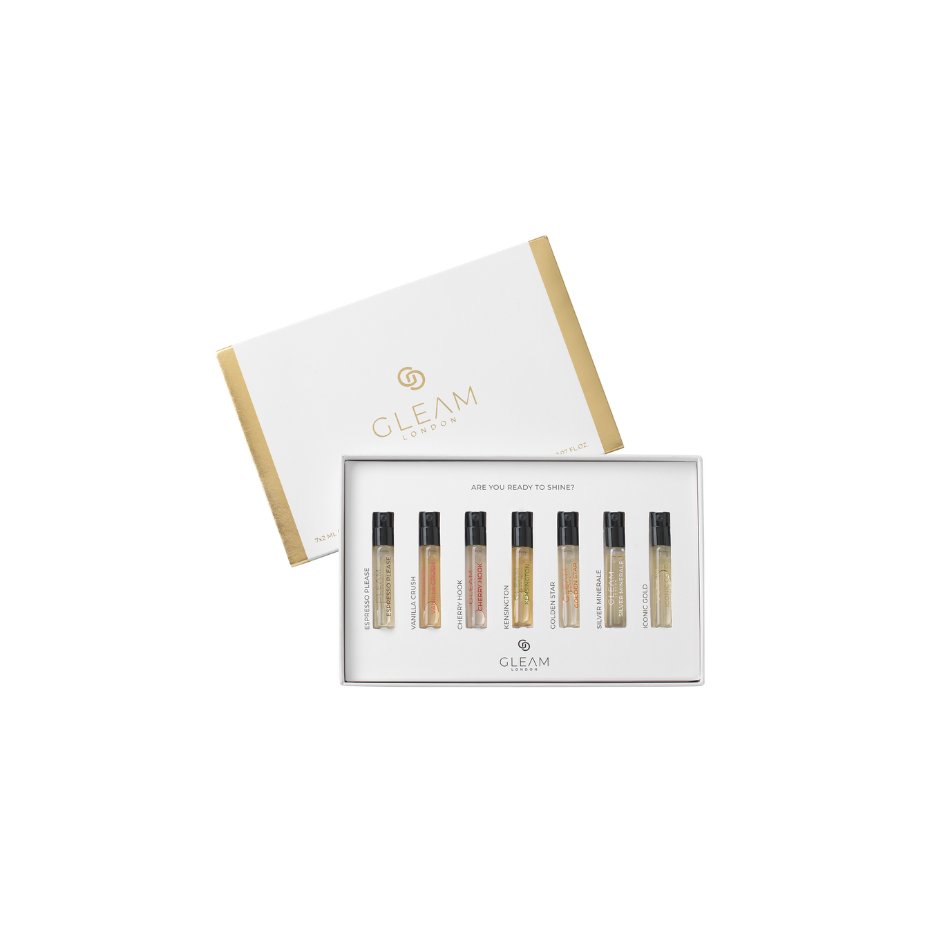 Gleam London Collection Essentials Discovery Set 7 x 2ML – So Avant Garde