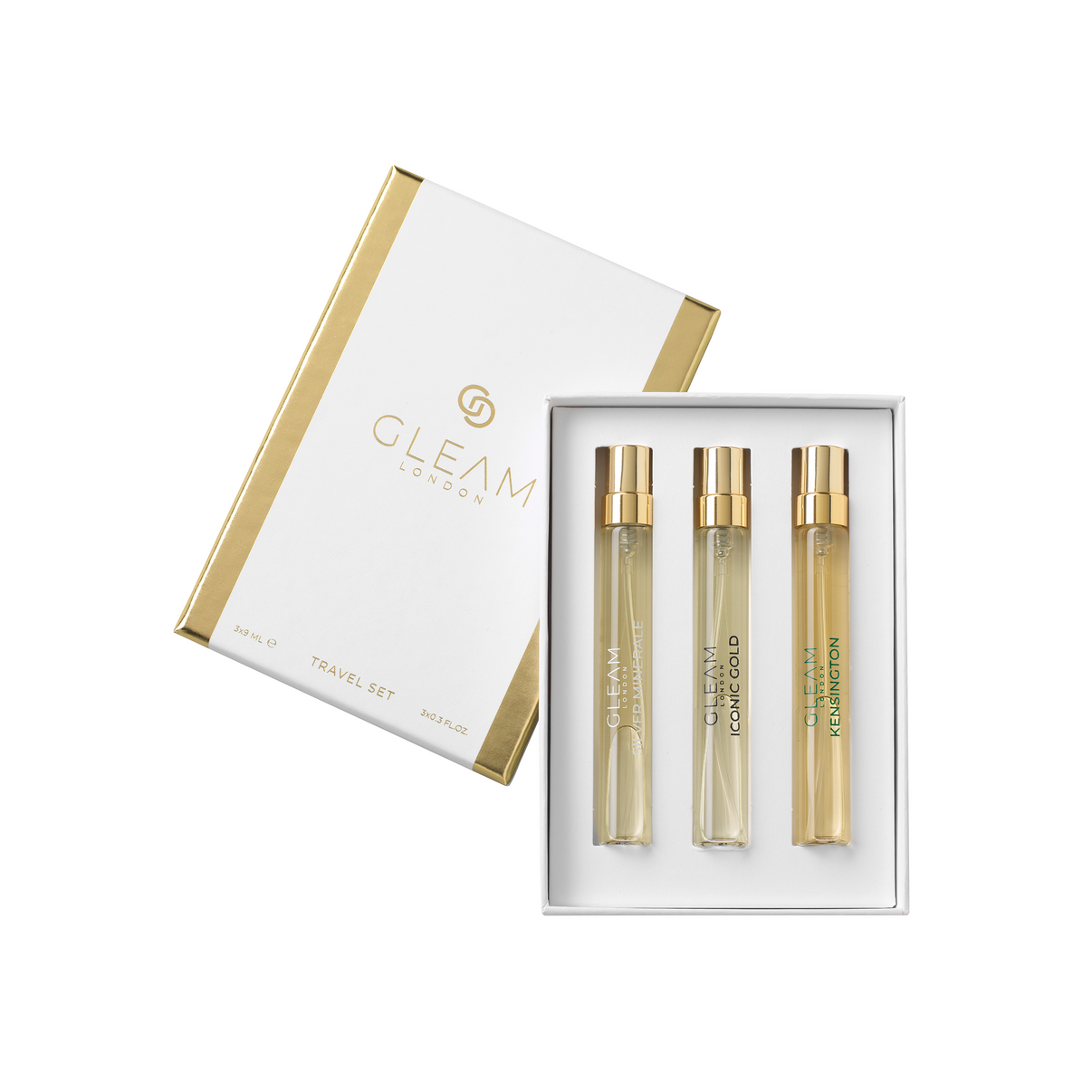 Gleam London Travel Set | London calling 3 x 9ML – So Avant Garde